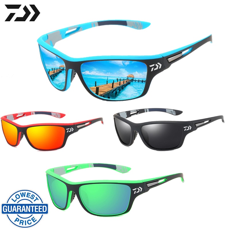 Daiwa Polarized Sunglasses Mens Driving Shades Male Sun Glasses
