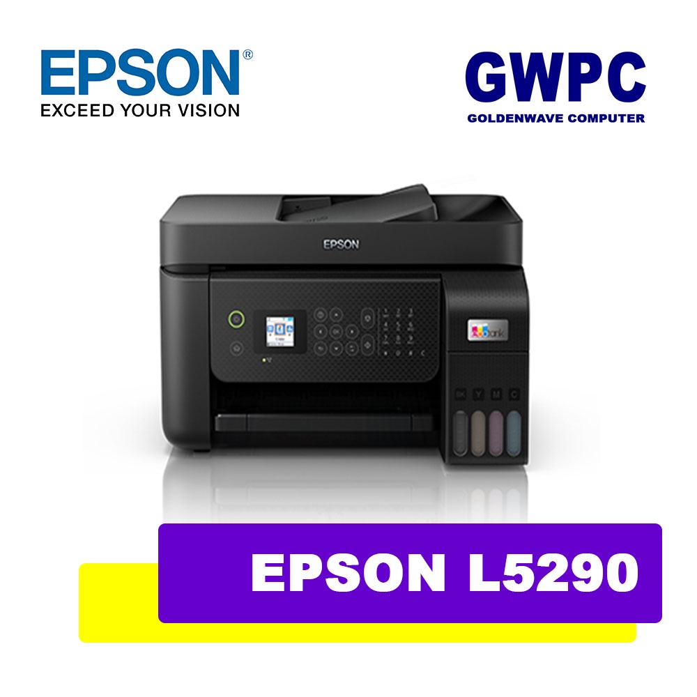 Epson EcoTank L5290 A4 Wi-Fi All-in-One Ink Tank Printer with ADF ...