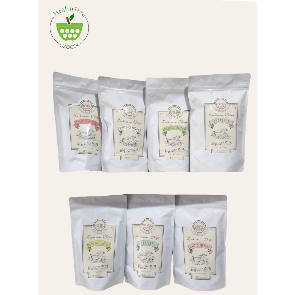 Morsels Mushroom Chips 100g pack (All Flavors) | Shopee Philippines
