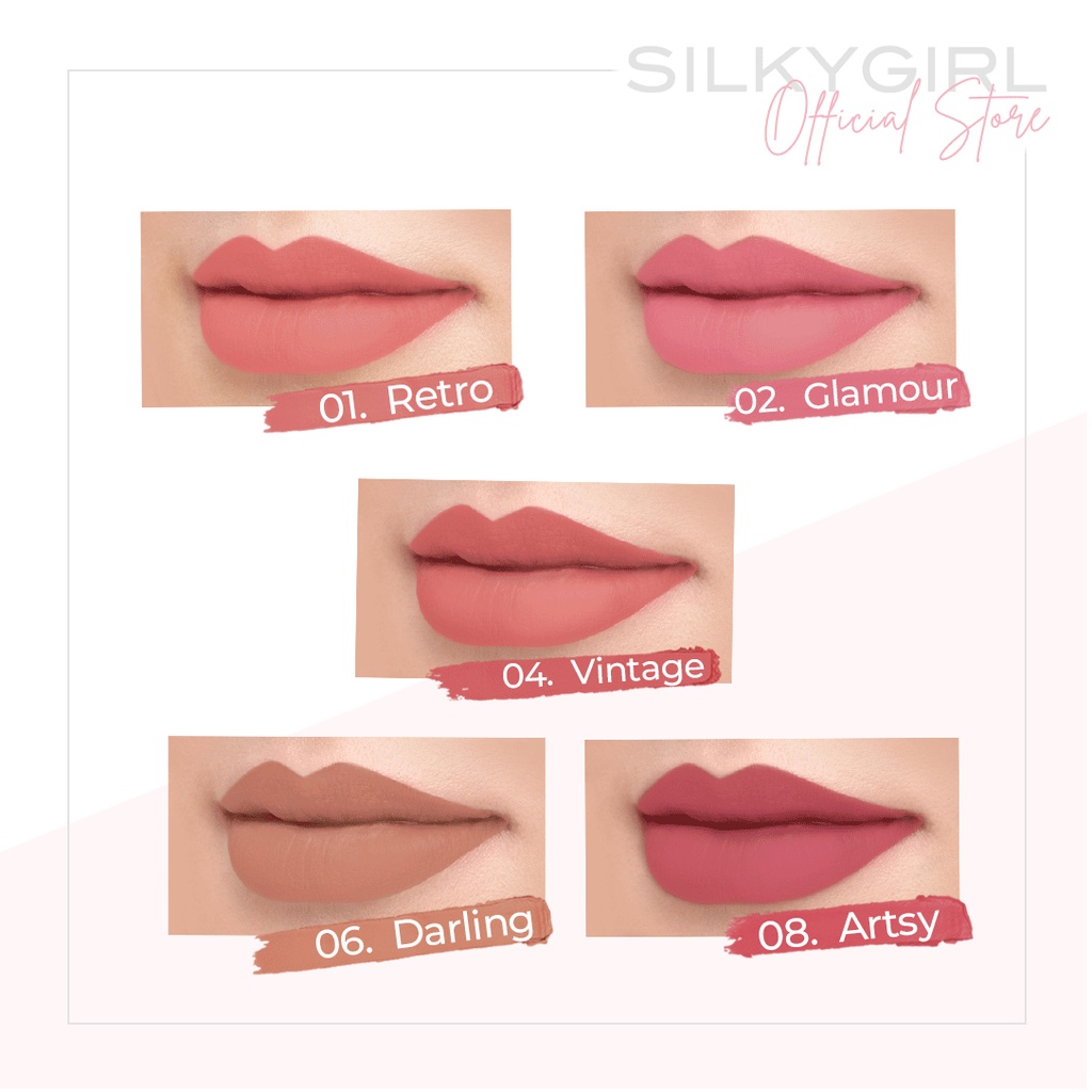 SilkyGirl Matte Junkie Lipcolor (Glamour) | Shopee Philippines