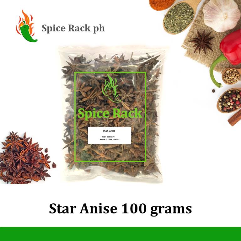 Spicerackph Star Anise 100 grams | Shopee Philippines