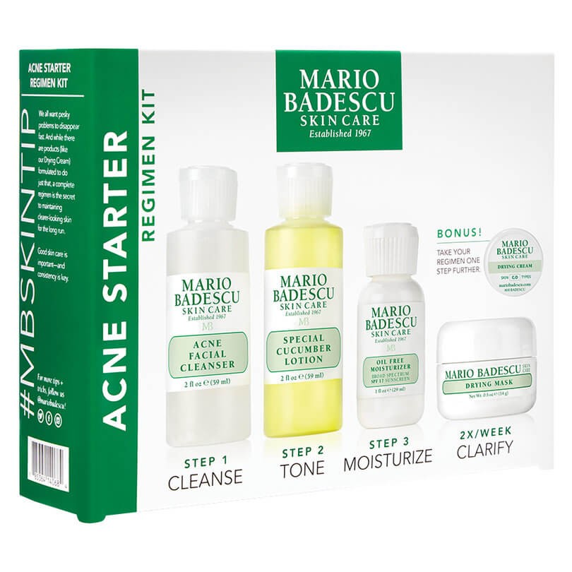 Mario Badescu Acne Starter Kit | Shopee Philippines