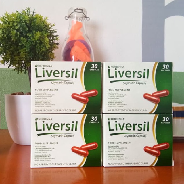 Herbenna Liversil Sylimarin Capsule (30 Capsule) | Shopee Philippines