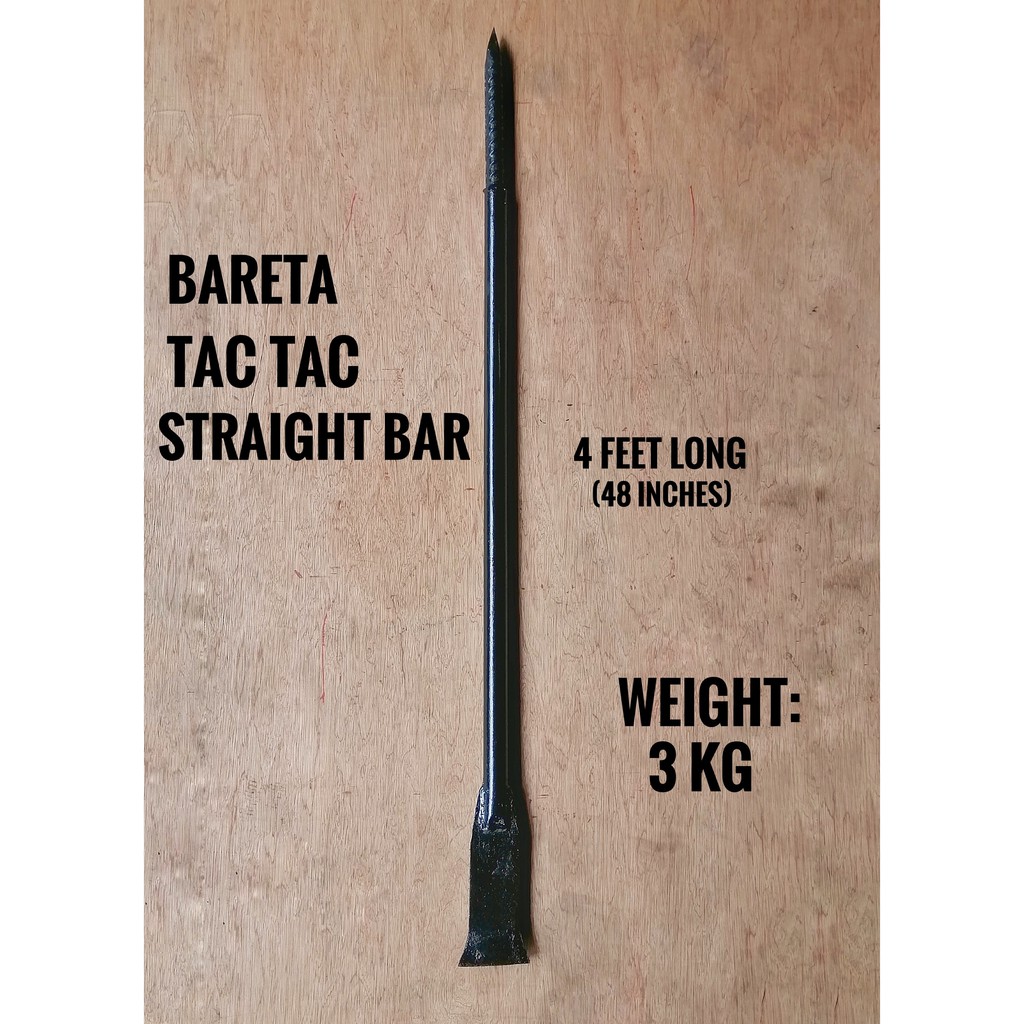 Digging Bar Bareta Tac Tac Molye Blade Feet (48 Inches) (122 Cm) Shopee ...