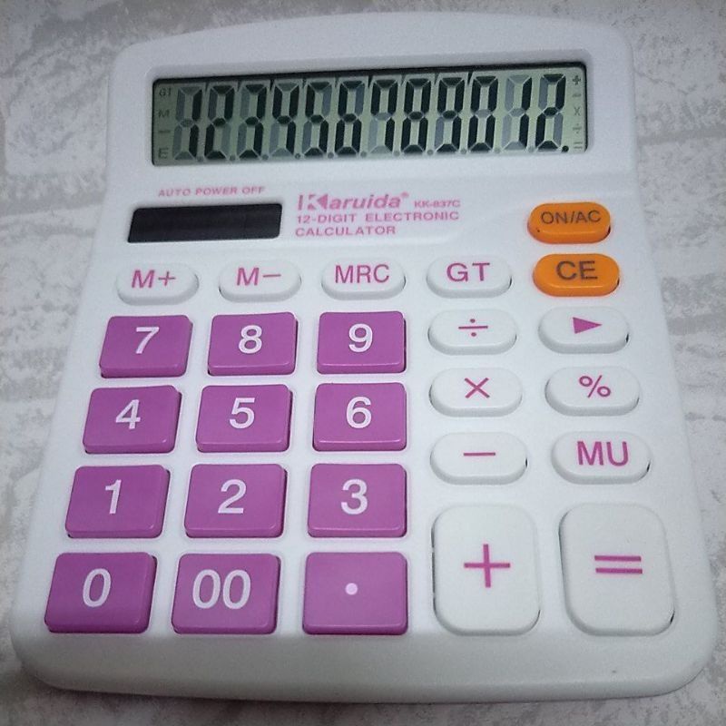 KARUIDA 12-DIGIT ELECTRONIC CALCULATOR(COD) | Shopee Philippines
