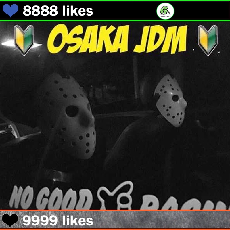 Japanese OSAKA JDM Drift Mask Kanjozoku Osaka's Infamous Street Racer ...