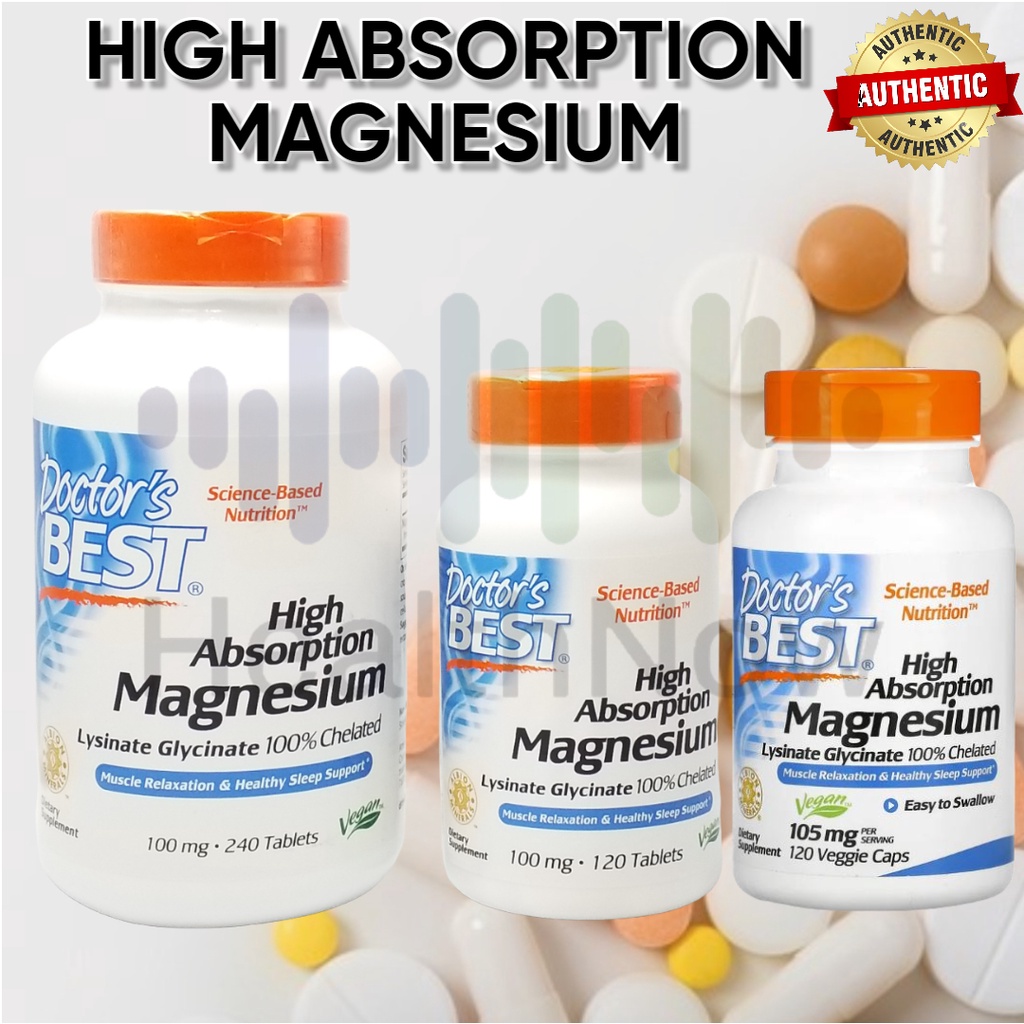 Chelated Magnesium High Absorption or Magnesium Lycinate Glycinate ...