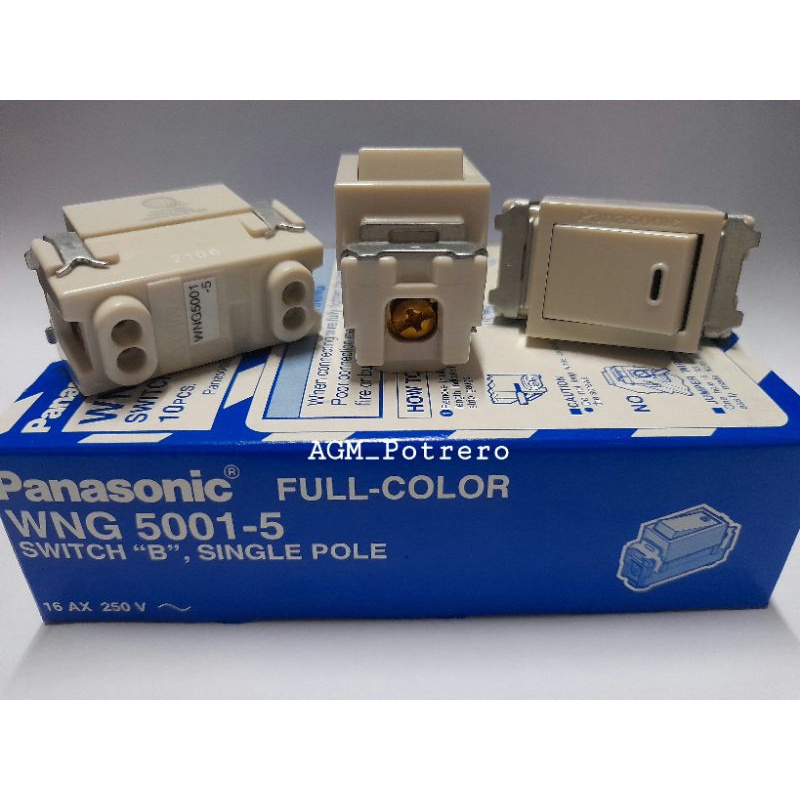 PANASONIC 1 WAY SWITCH CLASSIC ( WNG - 5001 - 5 ) - UniTop
