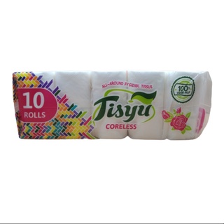 Tisyu Coreless Compact Tissue Paper 10's 30g | Shopee Philippines