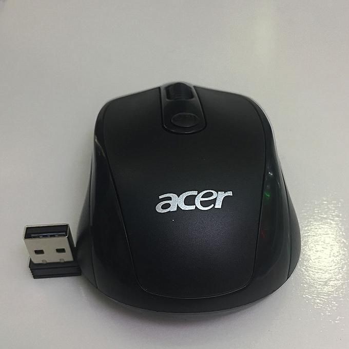 ACER 2.4G Wireless Optical Mouse ACCESSORIES [ BLACK] | Shopee Philippines