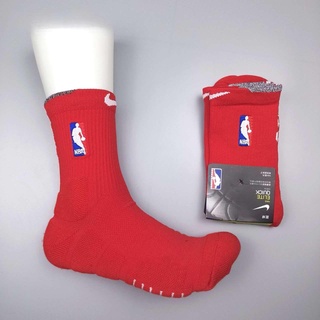 Basketball MidCut Socks NBA Elite Socks Towel Bottom Thickened Sports ...