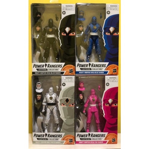 NINJETTI Mighty Morphin Ninjas Power Rangers Lightning Collection ...