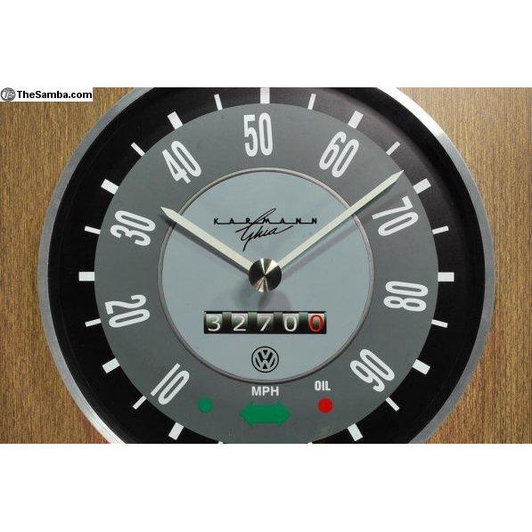Karmann Ghia Volkswagen Wall Clock / Beetle Speeoometer - Home Decor ...