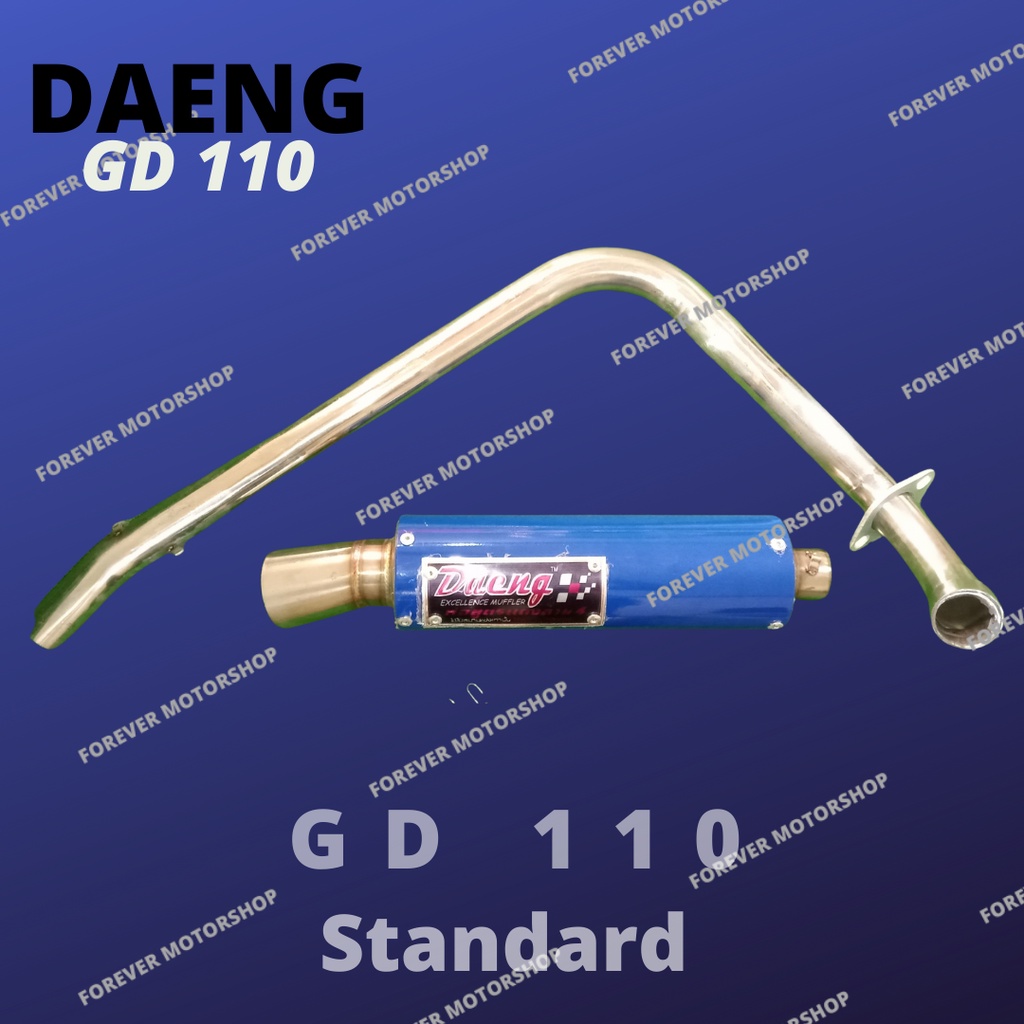 DAENG pipe for GD110 (standard) | Shopee Philippines