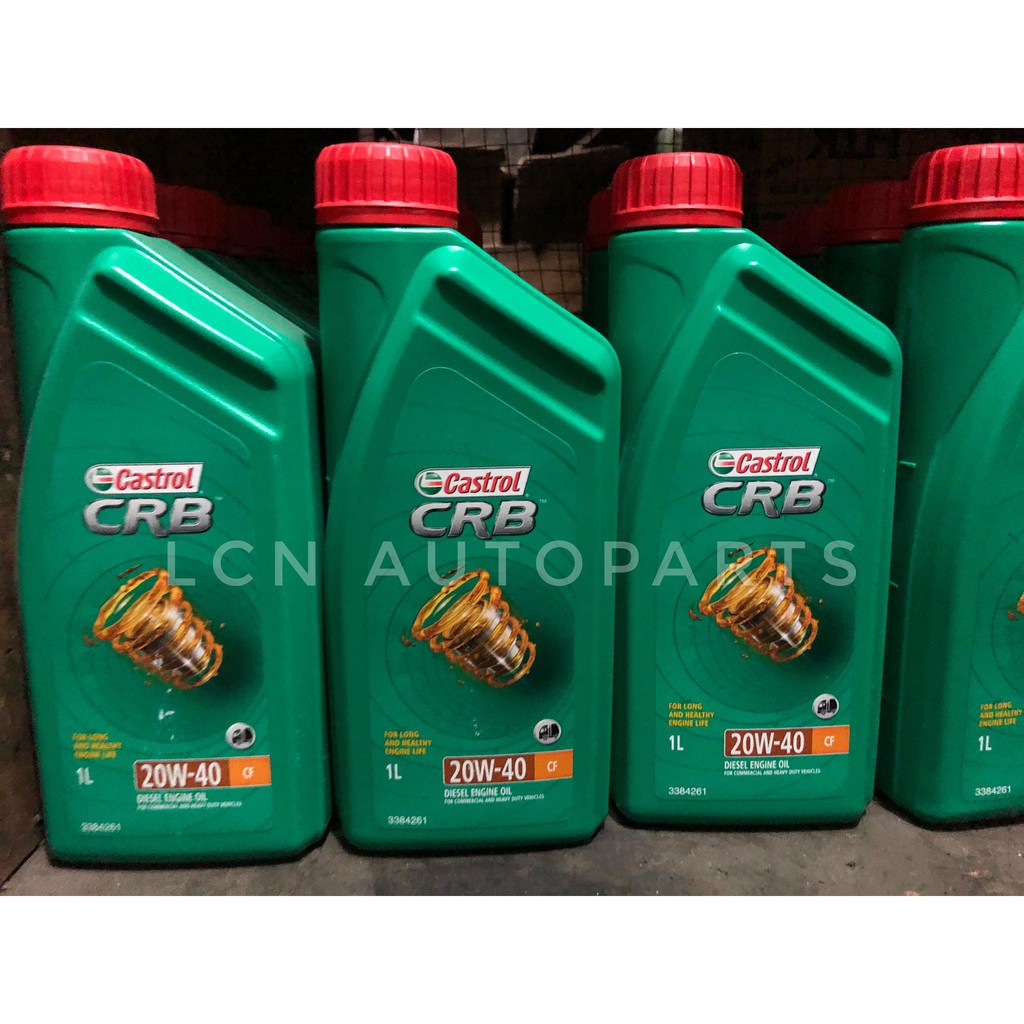 CASTROL CRB Diesel Engine Oil (20W-40) 1 Liter | Shopee Philippines