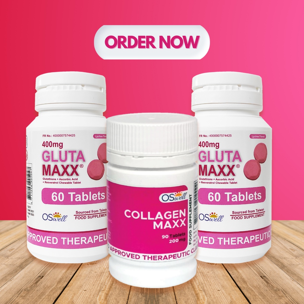 GLUTA MAXX BUY 2 TAKE 1 COLLAGEN AUTHENTIC with FREEBIES | Shopee ...
