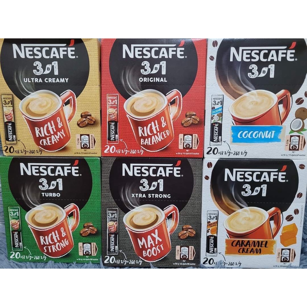 NESCAFE 3 n 1(20x13g) | Shopee Philippines