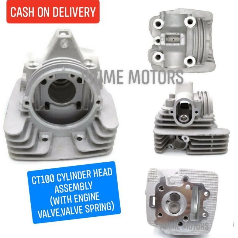 CT100 CYLINDER HEAD ASSEMBLY | Shopee Philippines