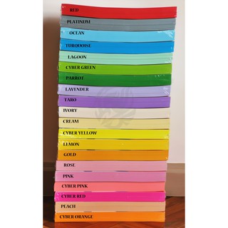 Focus Brights Colored Paper [ 250 sheets/pack ] | Shopee Philippines