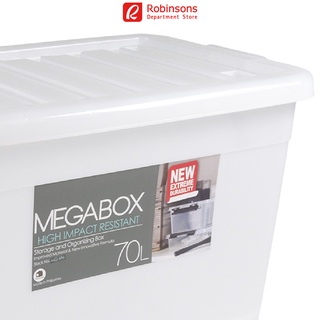 Megabox 70L Storage Box (Clear) | Shopee Philippines