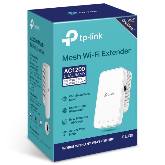 TP-Link RE330 AC1200 Mesh Wi-Fi Extender | Shopee Philippines