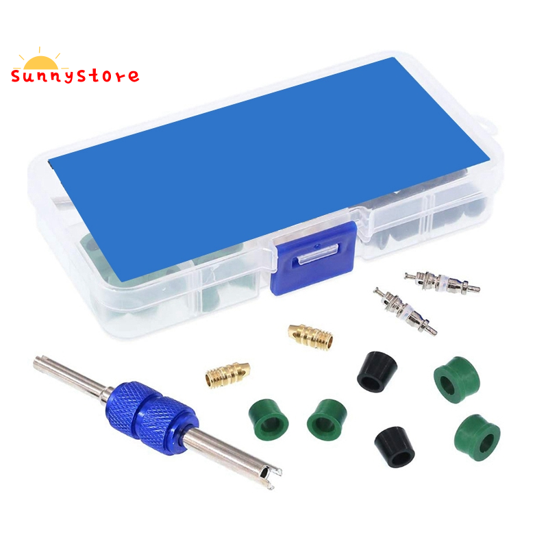 ★71Pcs A/C Air Conditioning Valve Core R12 R134A Refrigeration Valve ...