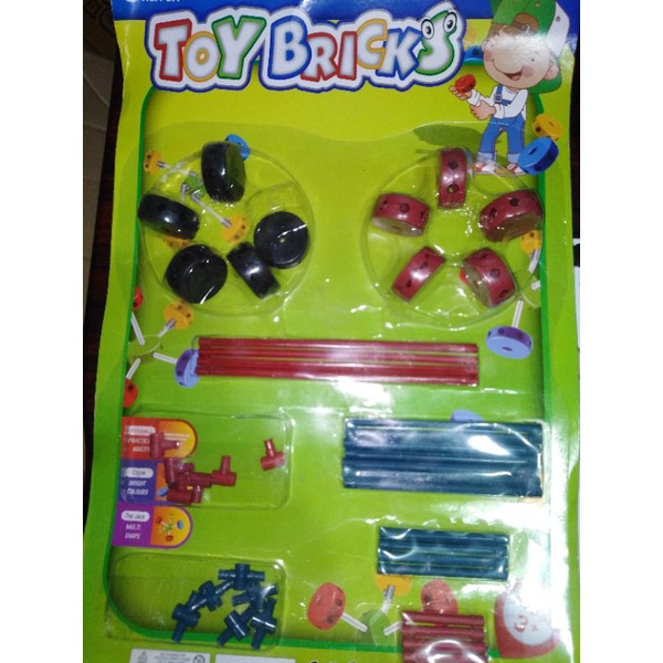 Educational TOY BRICKS Set, sold per set | Shopee Philippines