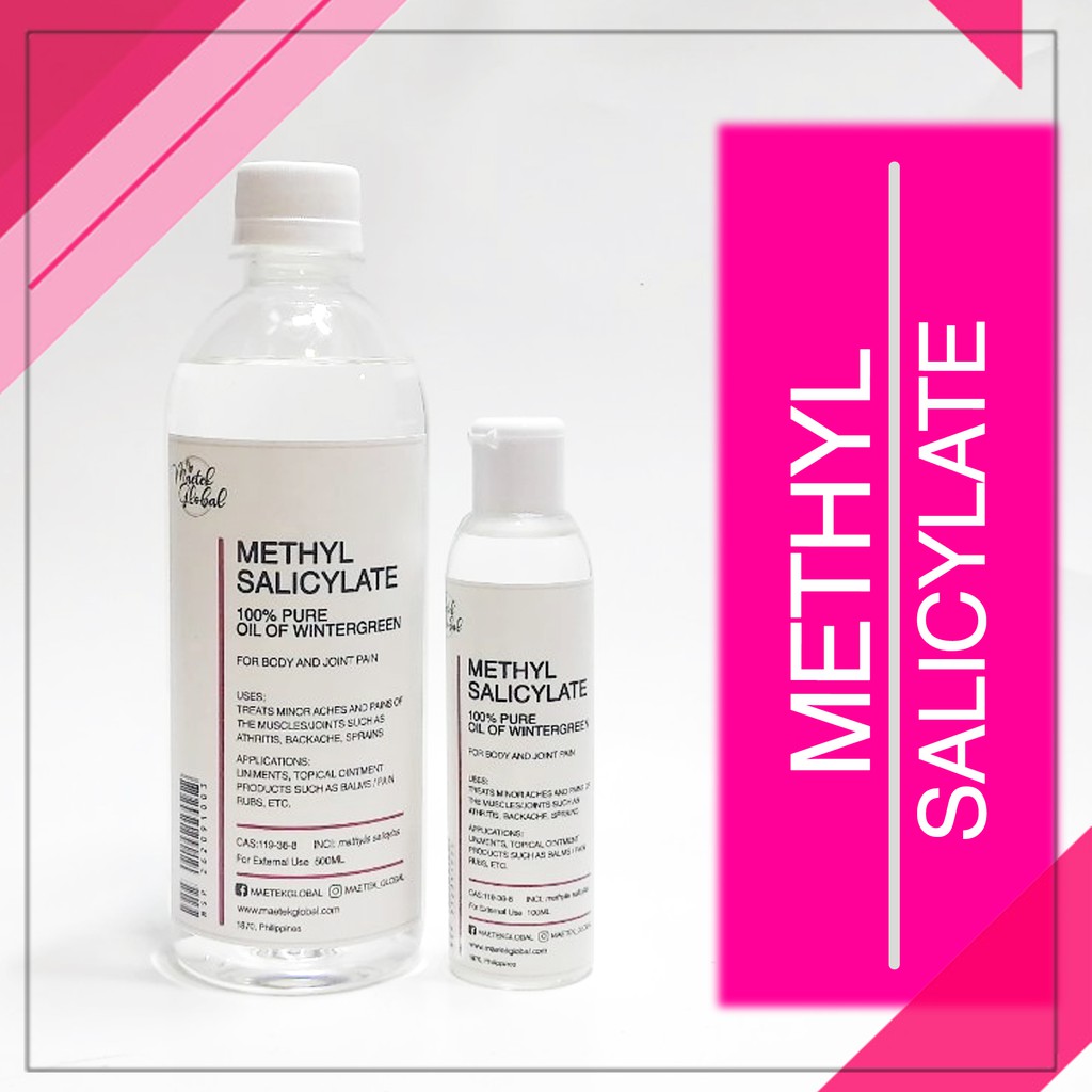 Pure Methyl Salicylate (for Body & Joint Pain) | Shopee Philippines