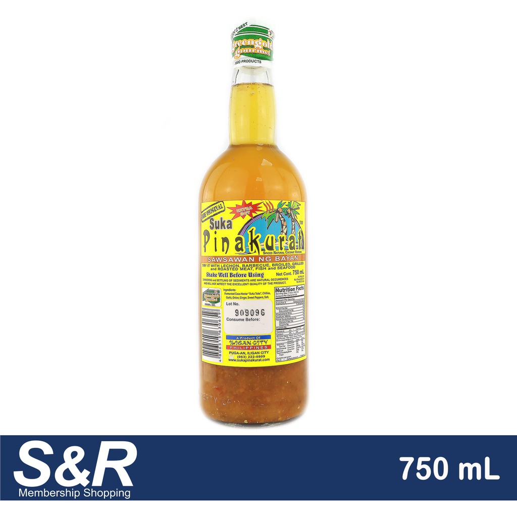 The Original Suka Pinakurat Extra Hot 750mL | Shopee Philippines
