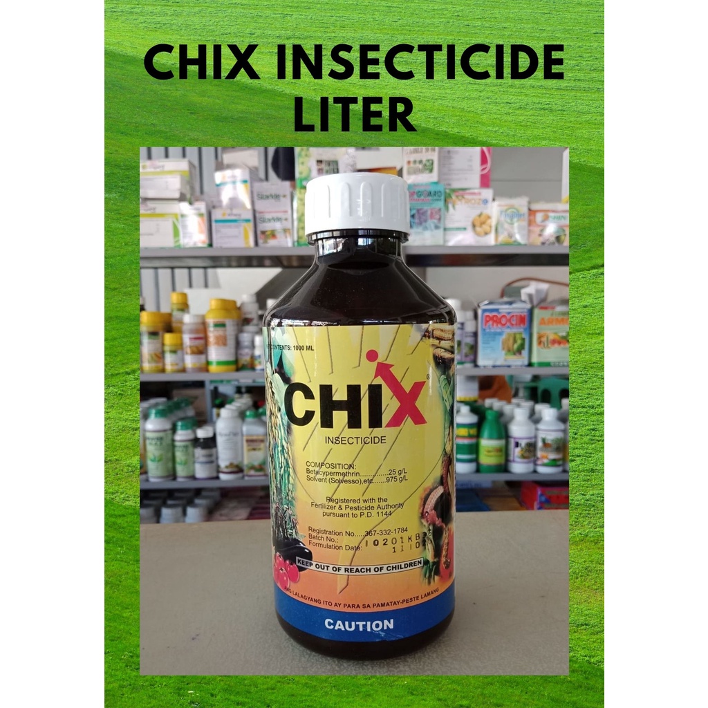 CHIX Insecticide 1Liter/500ml | Shopee Philippines
