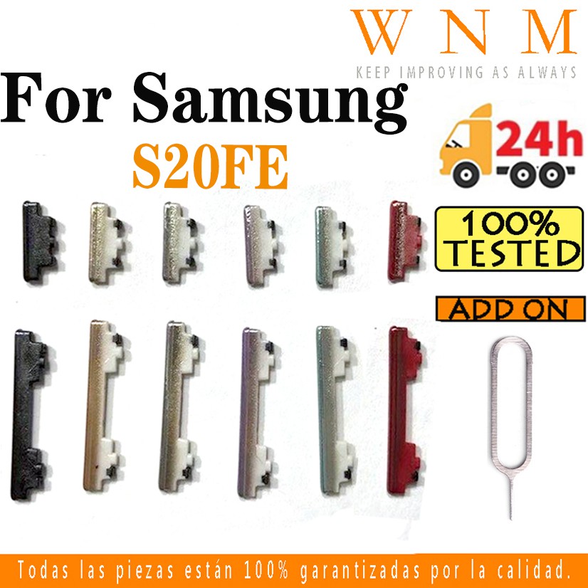 Power button For Samsung Galaxy S20 FE s20fe Power and Side Button Keys ...