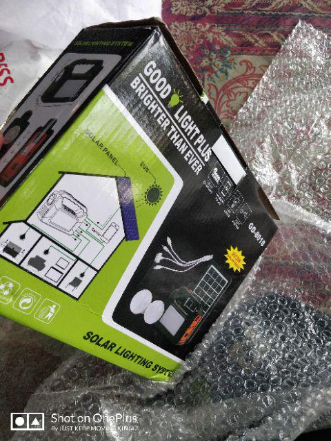 Original GDPLUS GD-8018 Plus Solar Lighting System Kit | Shopee Philippines