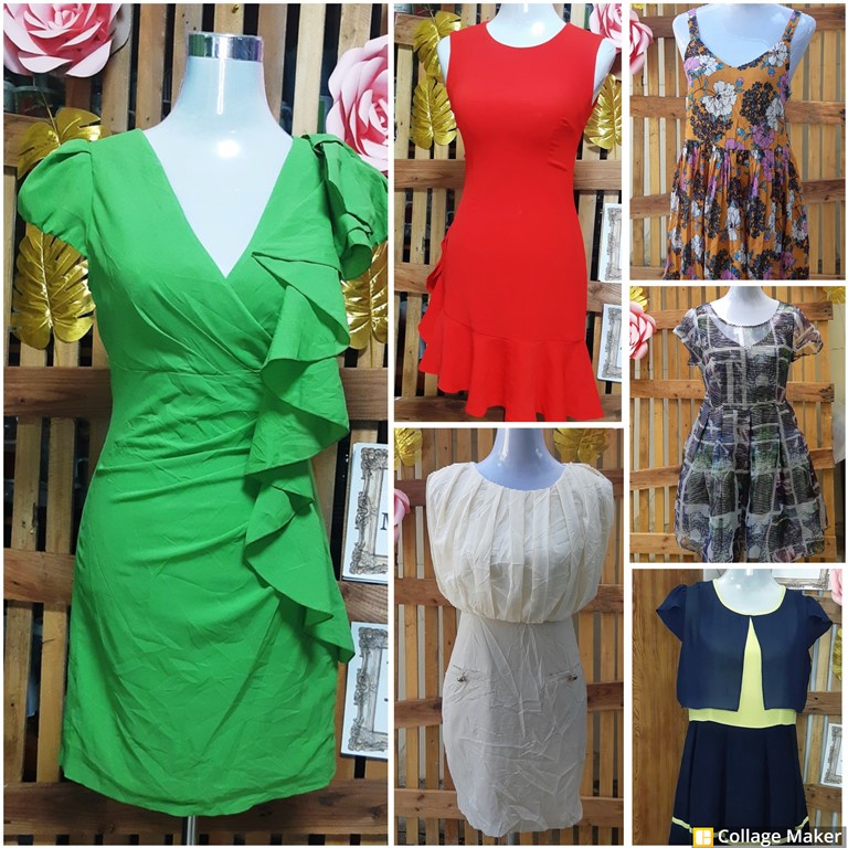 MINI MIDI DRESS ASSORTED PART 1 | Shopee Philippines
