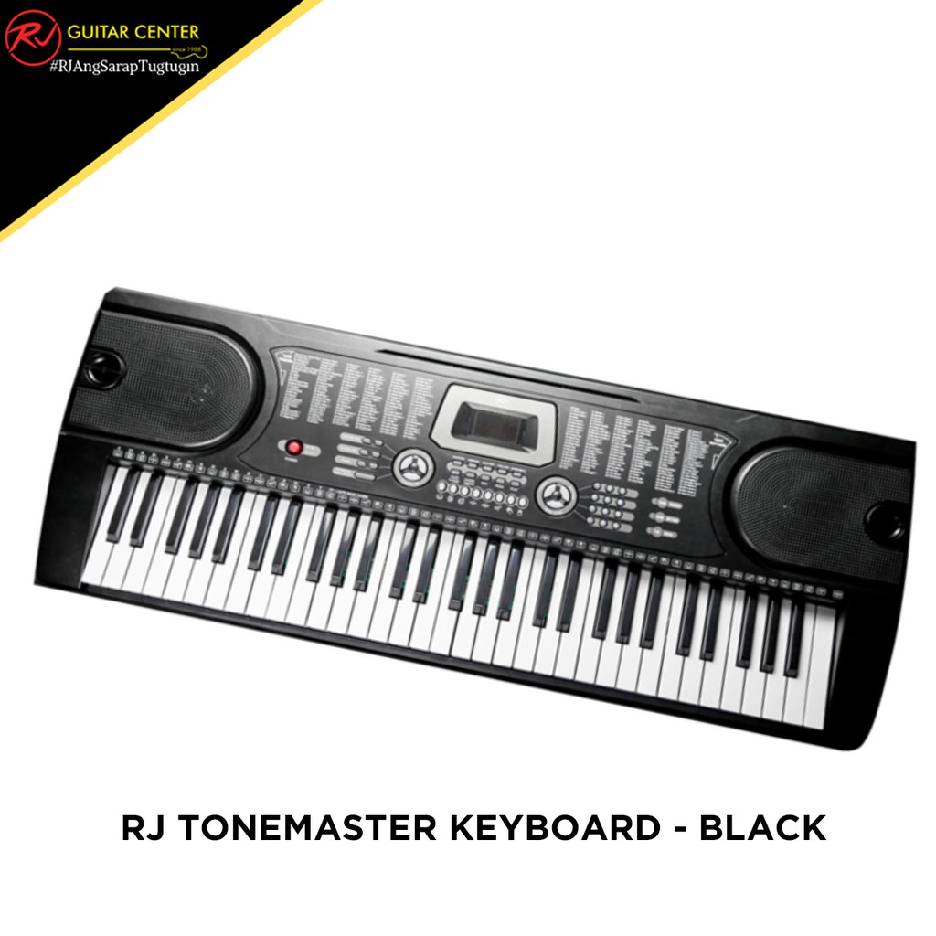 RJ Guitars - Tonemaster Keyboard - Black (with FREE BAG) | Shopee ...