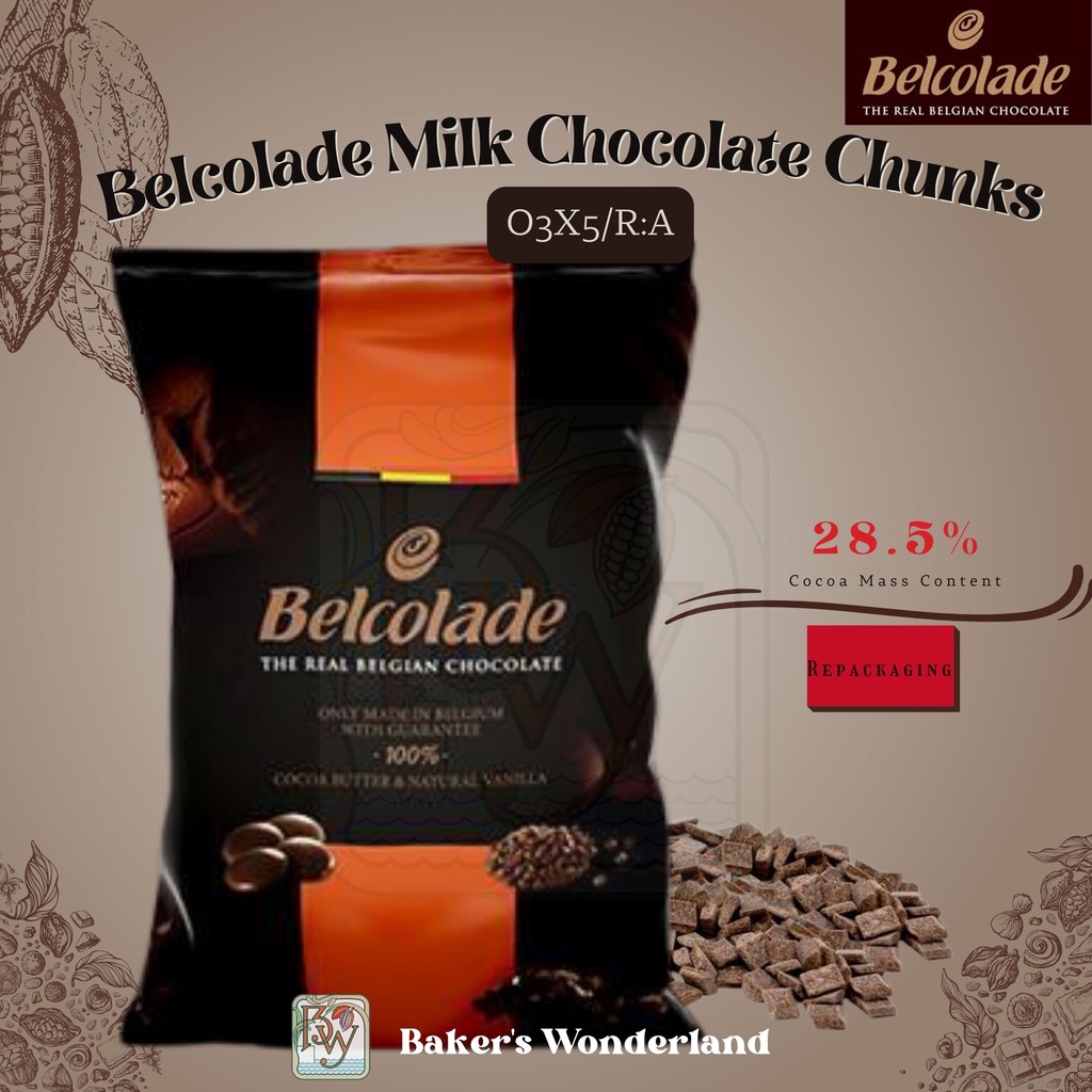 Belcolade Milk Chocolate Chunks (400g & 1kg) | Shopee Philippines
