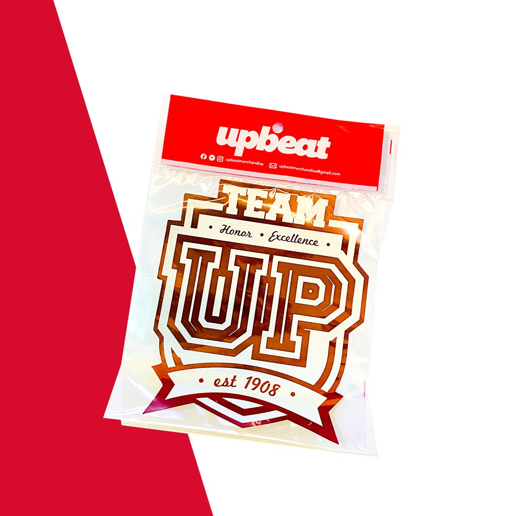 UPBEAT-University of the Philippines-Team UP Logo sticker | Shopee ...