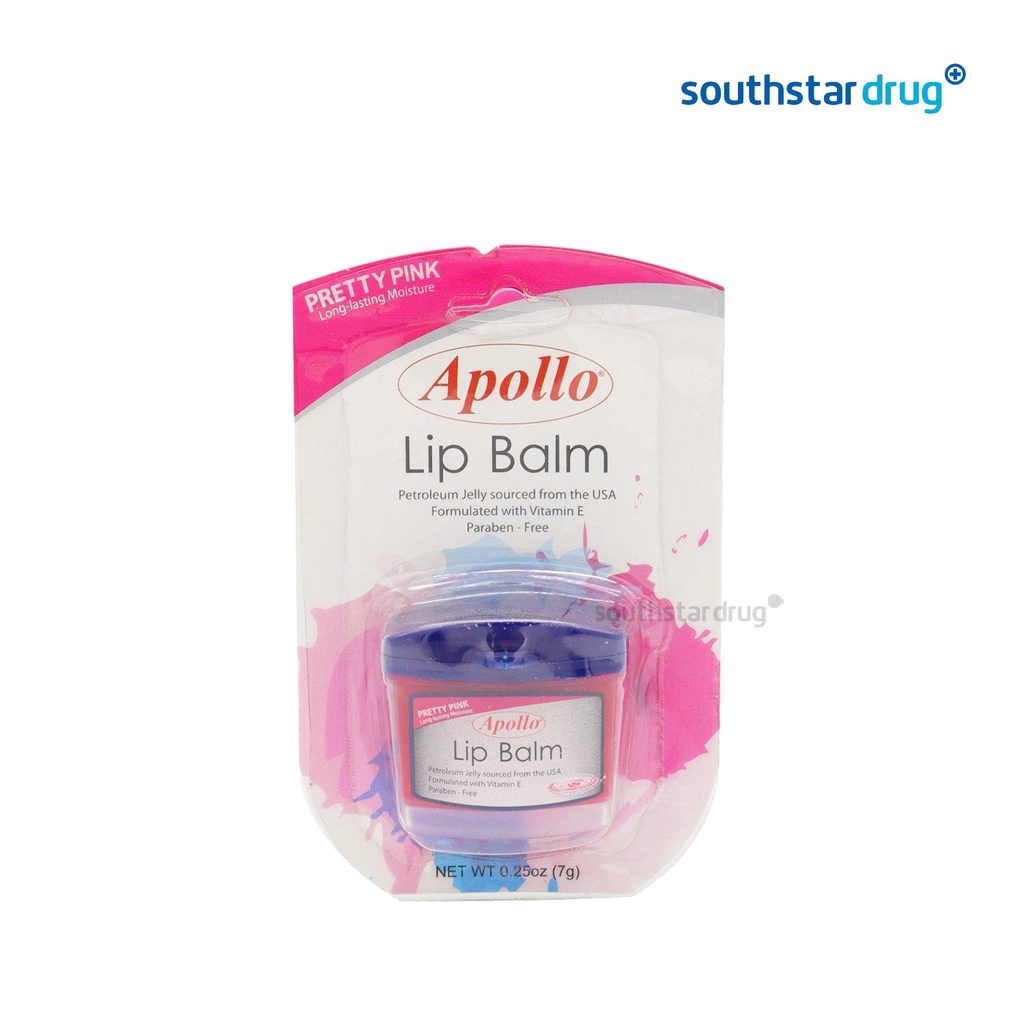 Apollo Pretty Pink Lip Balm 7 g | Shopee Philippines