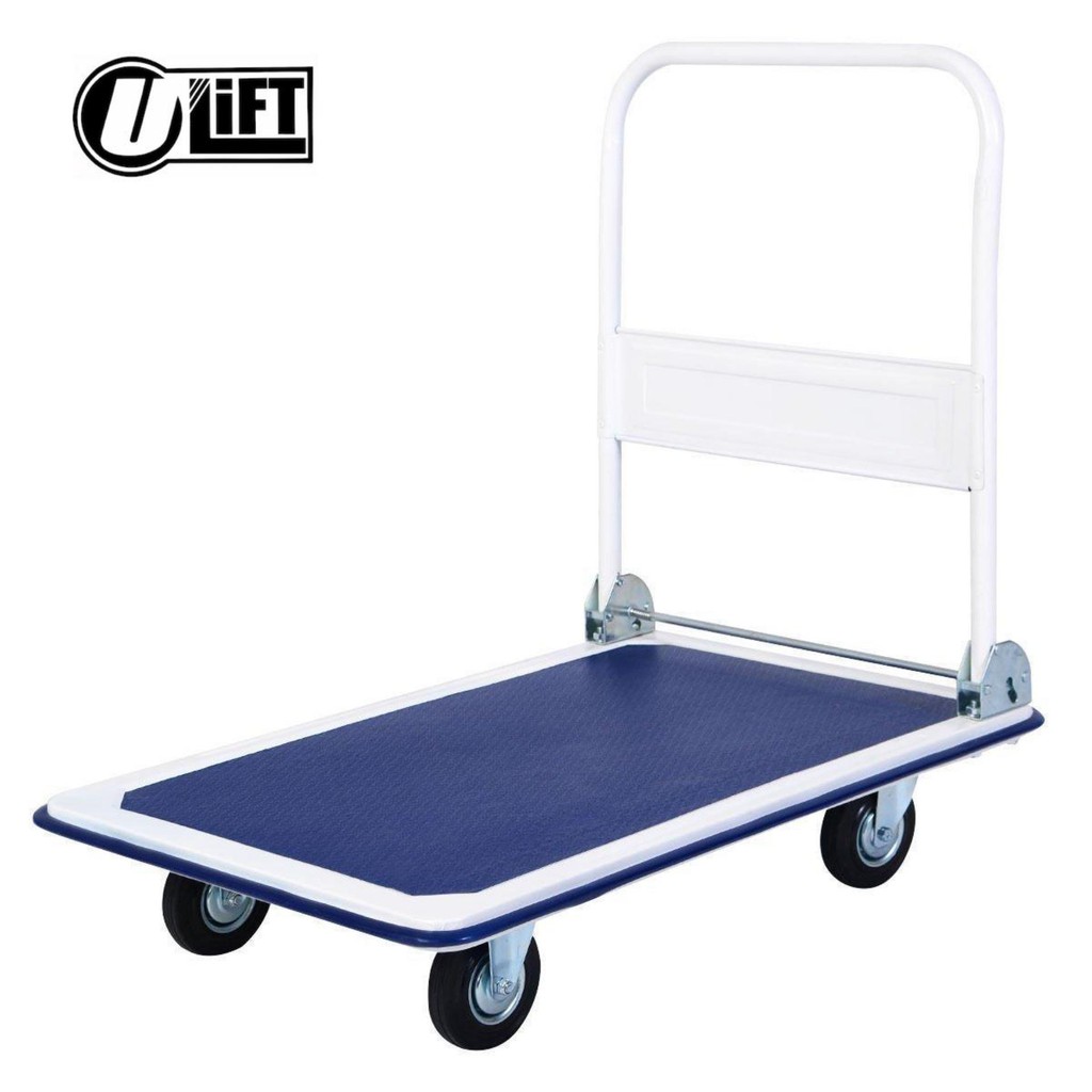 U-Lift® 150kg Hand truck Trolley Foldable Push Cart Platform type ... U-Lift® 150kg Hand truck Trolley Foldable Push Cart Platform type ...