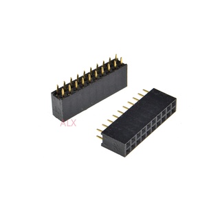 20PCS 2X10 PIN Double Row Straight FEMALE PIN HEADER 2.54MM PITCH Strip ...