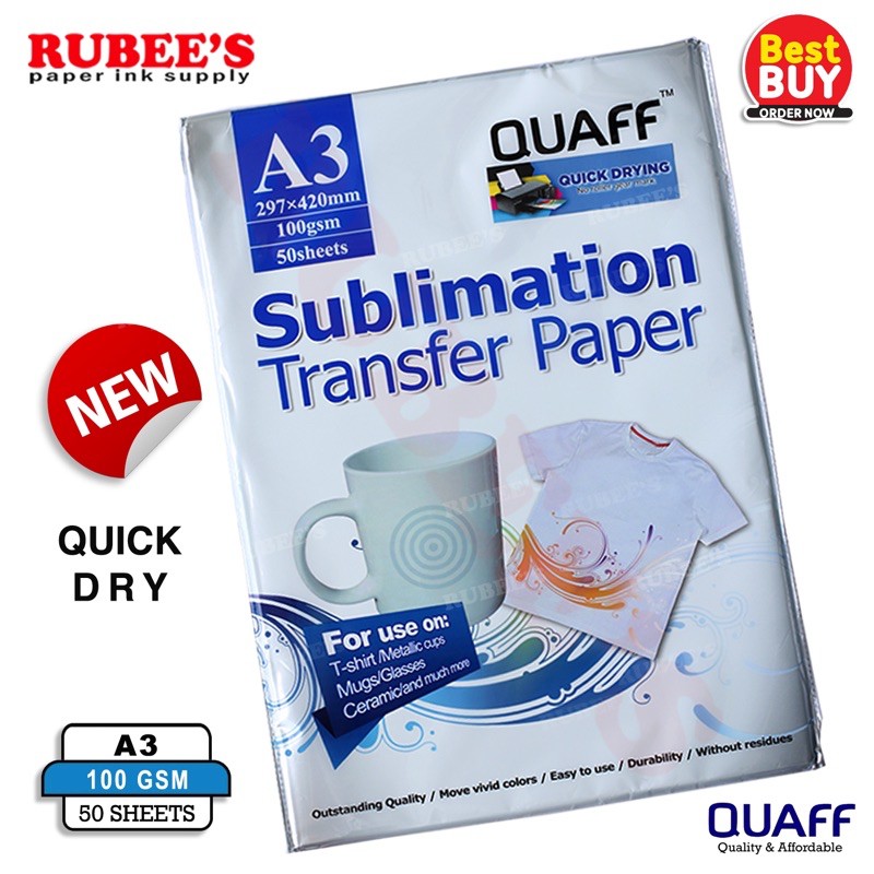 SUBLIMATION PAPER A3 SIZE | Shopee Philippines