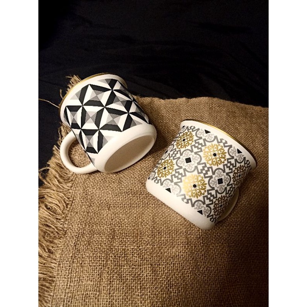 Abstract Ceramic Matte Mug (New) | Shopee Philippines
