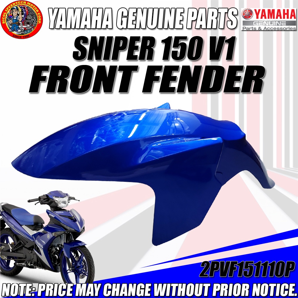 SNIPER 150 V1 FRONT FENDER (YGP) (GENUINE: 2PV-F1511-00) | Shopee ...