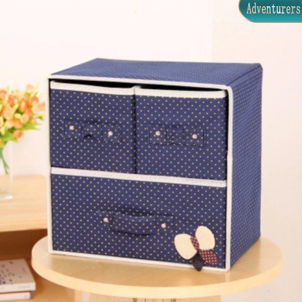Adventurers Foldable Woven Clothing Storage Box | Shopee Philippines
