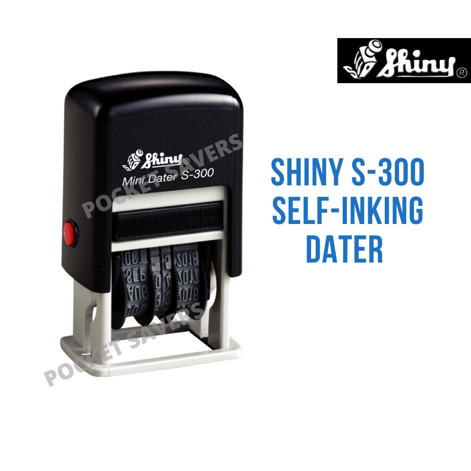SHINY Self-Inking Mini Dater S-300 Stamp (Stamping, Date, Ink) | Shopee ... SHINY Self-Inking Mini Dater S-300 Stamp (Stamping, Date, Ink) | Shopee ...