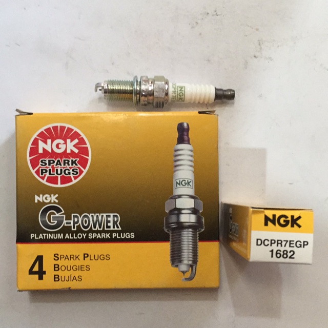 NGK SPARK PLUG G-POWER PLATINUM DCPR7EGP for Toyota Avanza | Shopee ...