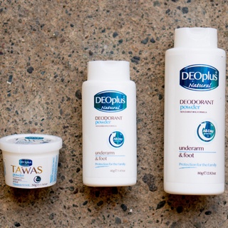 DeoPlus Tawas Powder for Underarm & Foot (50g) | Shopee Philippines