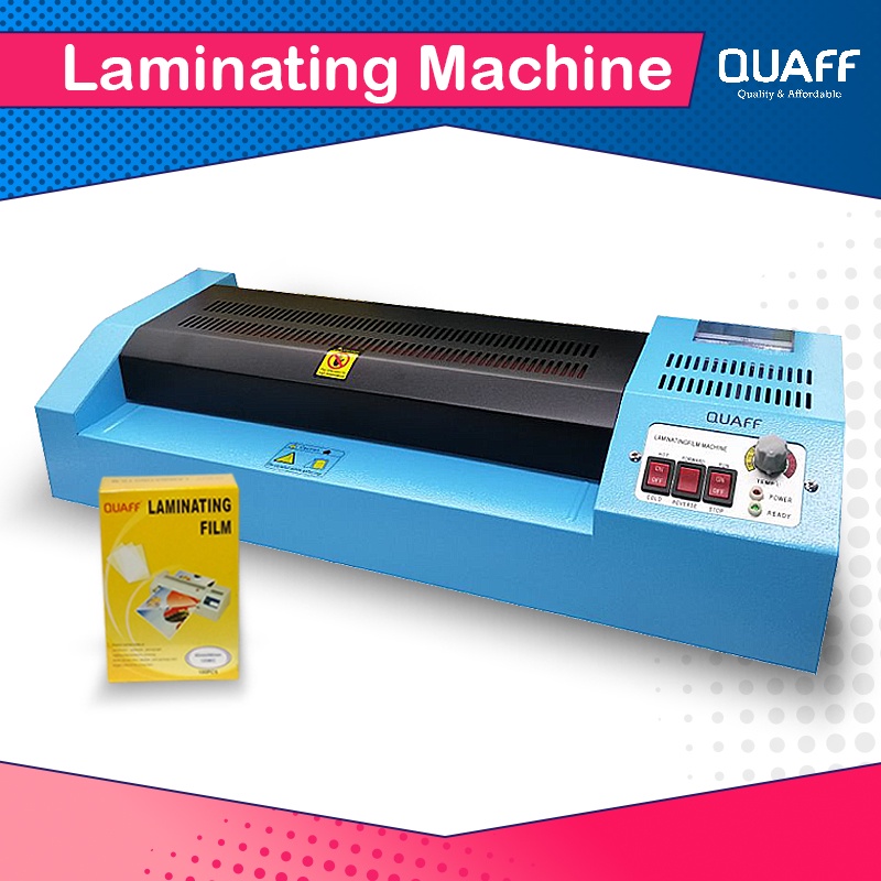 QUAFF Laminator Hot/Cold/Reverse Function 22volts A5/A4/A3 Size ...