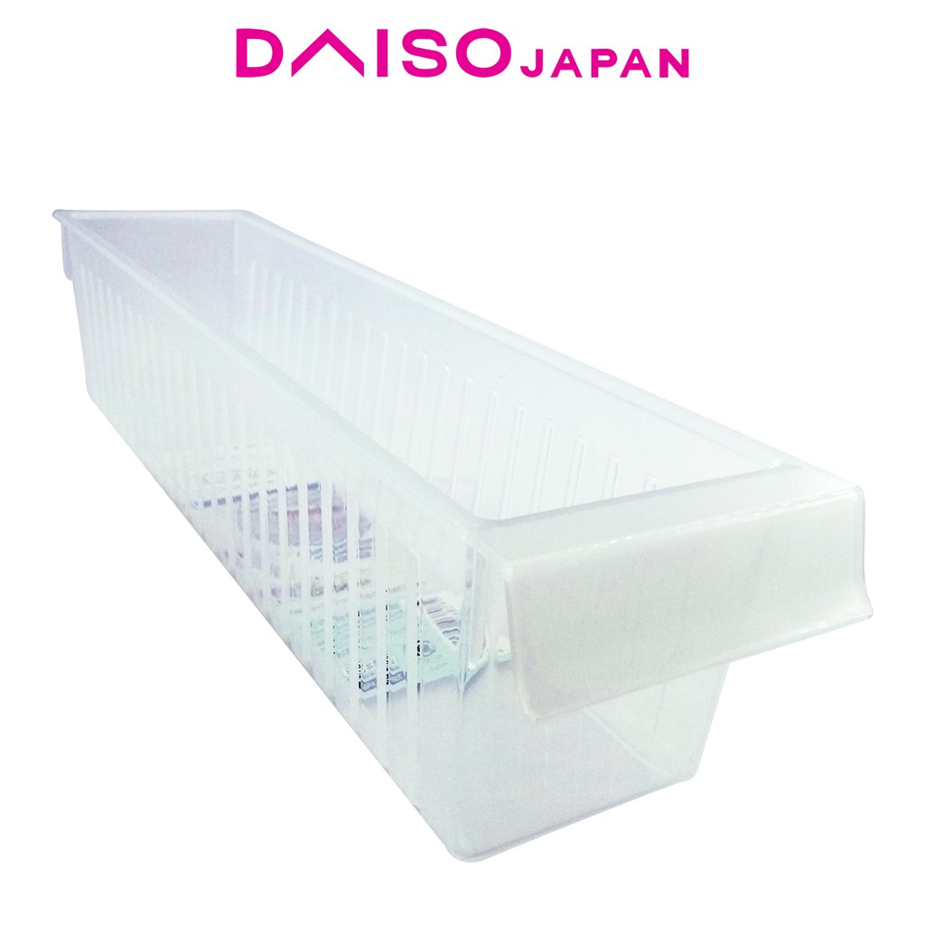 Daiso Plastic Slim Stocker Storage Container | Shopee Philippines