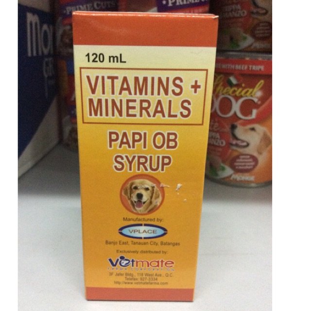 Papi OB Vitamins & Minerals Syrup 120ml | Shopee Philippines