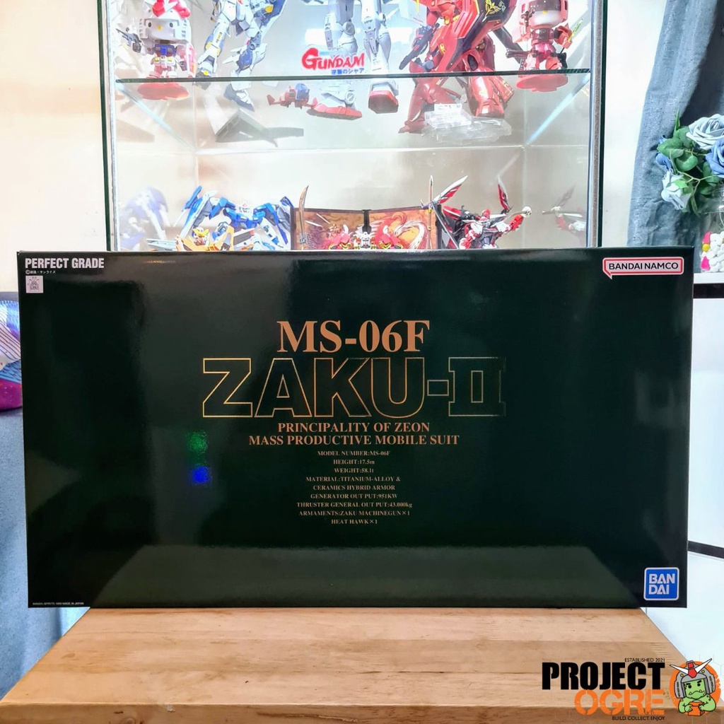Gundam PG 1/60 MS-06F ZAKU II | Shopee Philippines